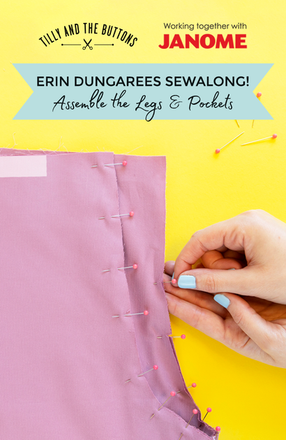 Erin Dungarees Sewalong: Assemble the Legs and Pockets – Tilly and the ...