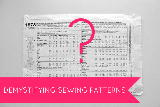 Demystifying Sewing Patterns – Tilly and the Buttons
