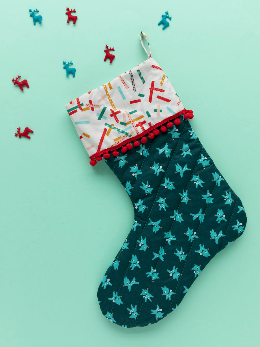 CHRISTMAS STOCKING PDF sewing pattern | Tilly and the Buttons