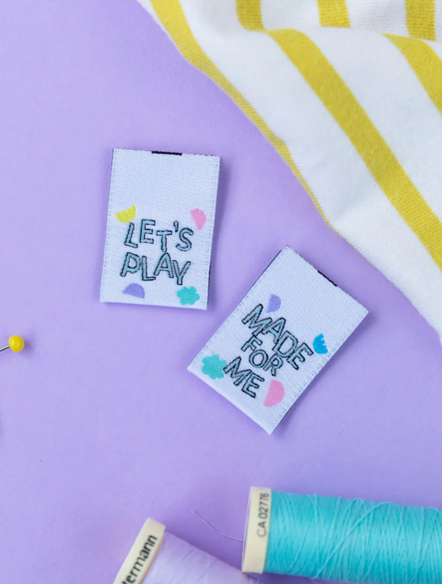 Woven sew-in labels | Tilly and the Buttons