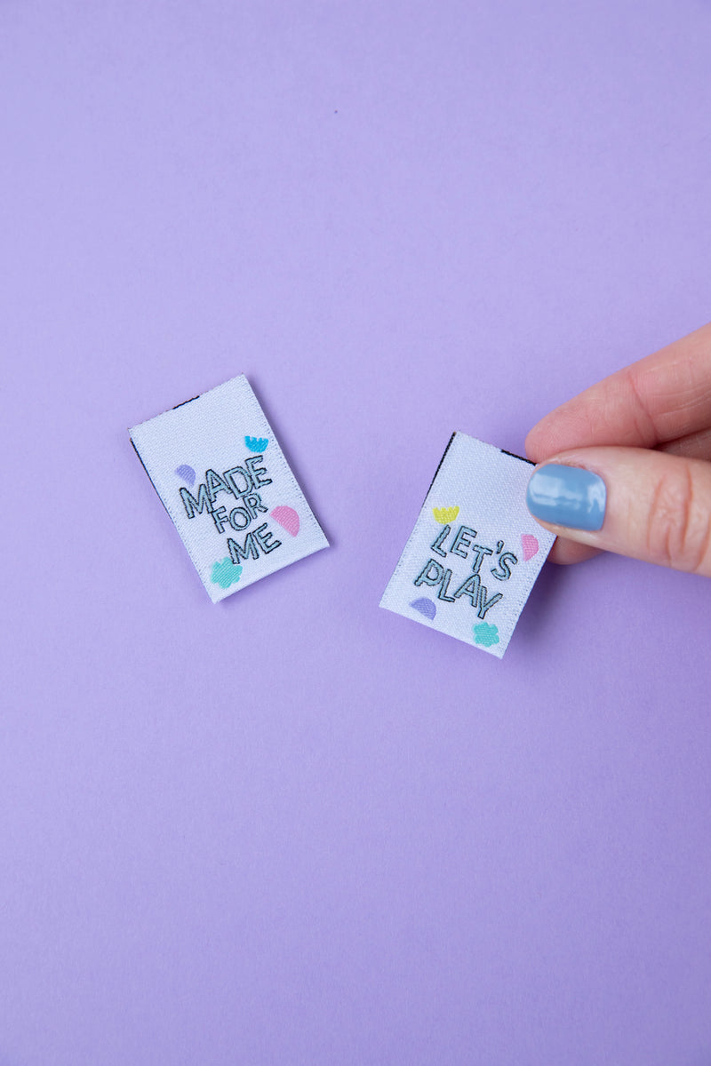 Woven sew-in labels | Tilly and the Buttons