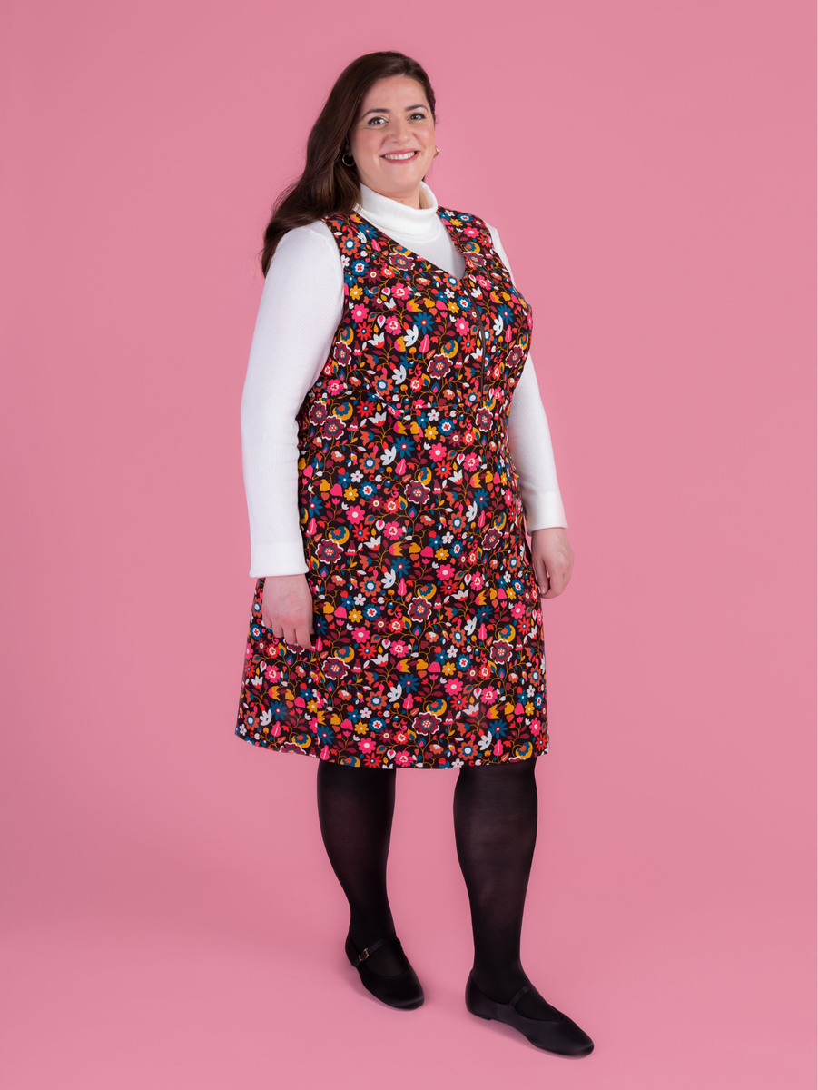 Noa Pinafore Sewing Pattern | Tilly and the Buttons