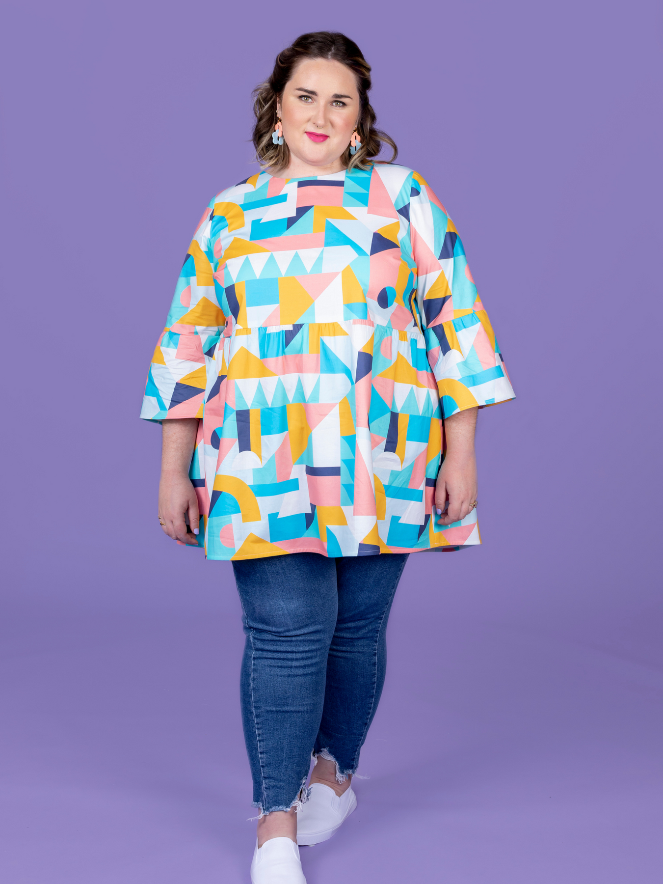 INDIGO TOP or DRESS sewing pattern | Tilly and the Buttons